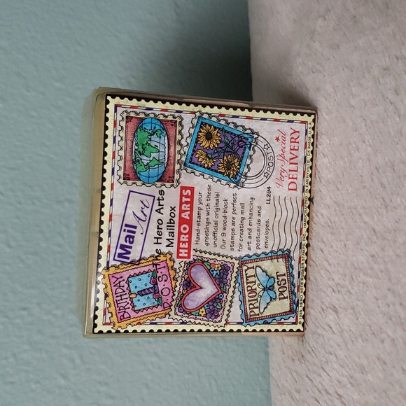 Hero Arts | Office | Rubber Stamp Mail Art Set9 Postage Stamp Letter ...